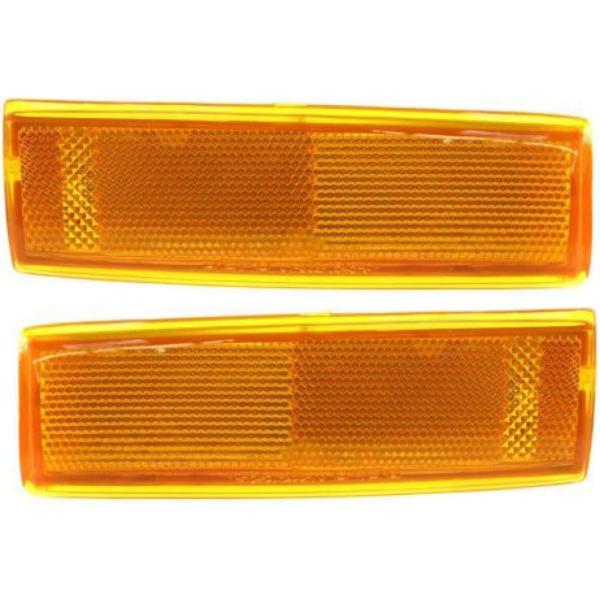 商品名: I-MATCH AUTO PARTS 2個セット ドライバーと助手席のフロントパーキングライトレンズアセンブリ 交換用 82-93 シボレー S10 ピックアップブレイザー 83-92 GMC S15 ジミー GMC ソノマ GM...