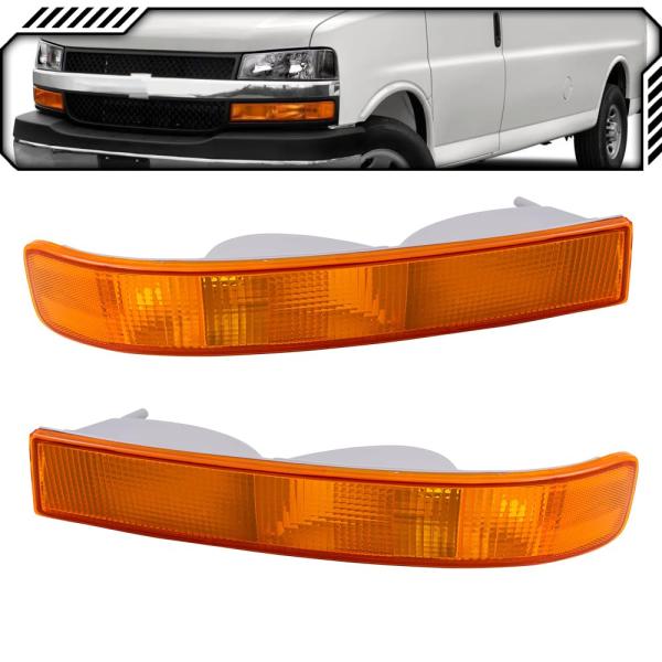 商品名:  EPIC LIGHTING OE Style Halogen Signal Lights Assembly Replacement for CHEVROLET GMC 03-22 EXPRESS 03-22 SAVANA [ G...