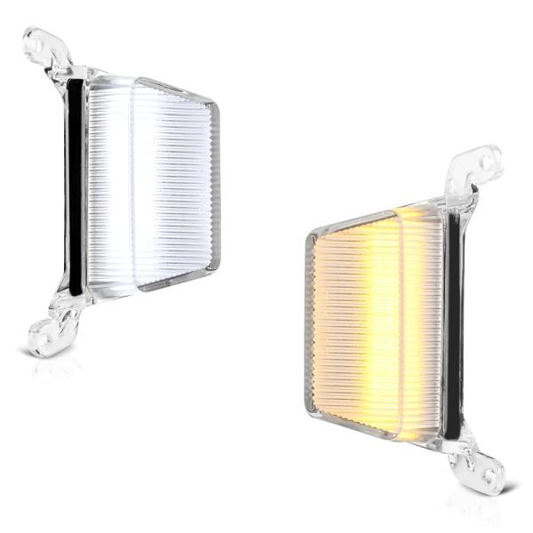 商品名:  [Switchback White &amp; Amber LED] For Chevy Silverado GMC Sierra 1500 2500HD 3500HD Chrome Towing Mirror Backup C...