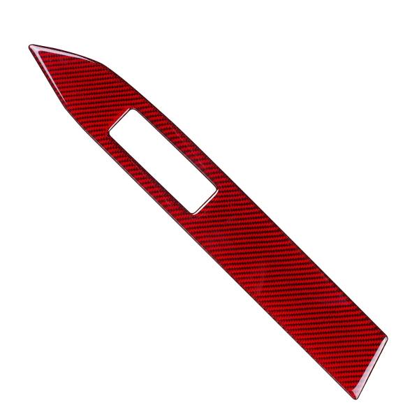 商品名:  YAMUDA Compatible with 1PCS Carbon Fiber Sticker Front Passenger Console Panel Trim Strip Accessories for Ford Mus...