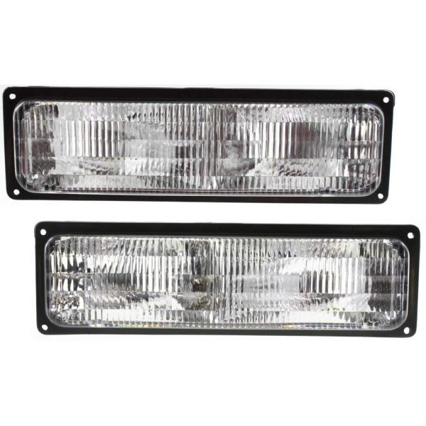 商品名:  KarParts360 For Chevy Blazer Parking Signal Light Unit 1994 Pair Driver and Passenger Side For GM2520128 | 5976837...