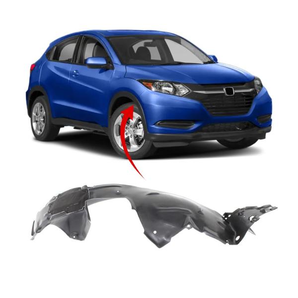 商品名:  FITRITE AUTO PARTS New Front Right Passenger Side Fender Liner For 2016-2018 Honda HRV, Made Of PET Plastic, Fits ...