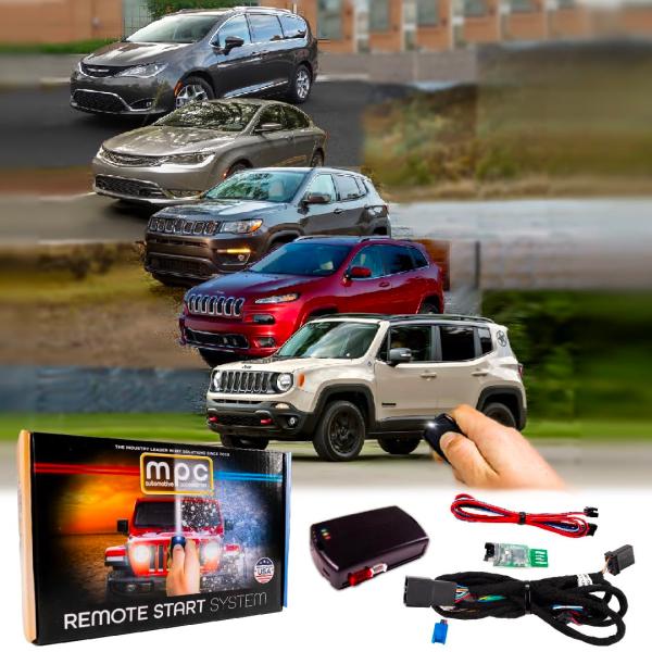 商品名: MPC リモートスタート Jeep Cherokee 2014-2018 | コンパス 2017-2018 | Chrysler 200 2015-2017 | Pacifica 2017 | プッシュトゥスタート | プラグアン...