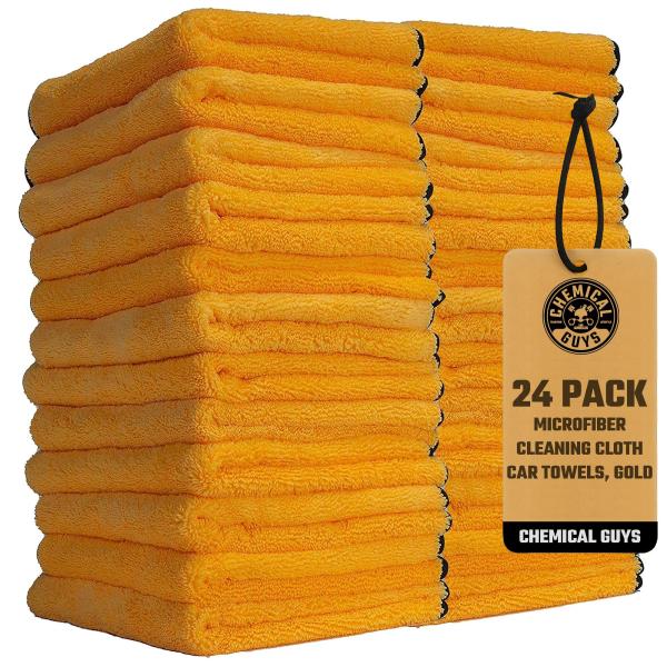 商品名: Chemical Guys MIC_506_24 Professional Grade Premium Microfiber Towels, Gold (16 Inch x 16 Inch) (Pack of 24) Chemic...