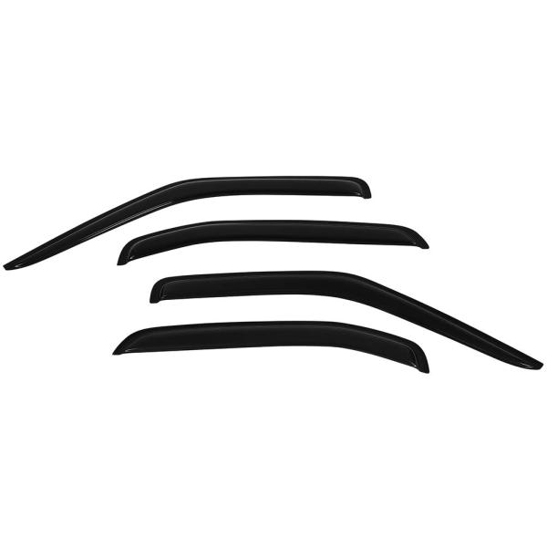 商品名:  OCPTY Tape-on Rain Guards Side Window Deflectors 2pcs for Front Doors and 2pcs for Rear Doors Window Visors Fits f...