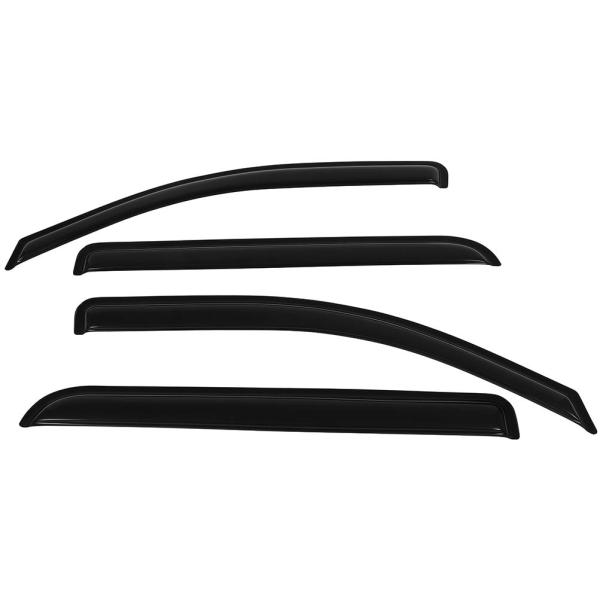 商品名:  OCPTY Window Visors Fits for 2014-2018 For Chevrolet Silverado 1500 Tape-on Rain Guards Side Window Deflectors 4 P...