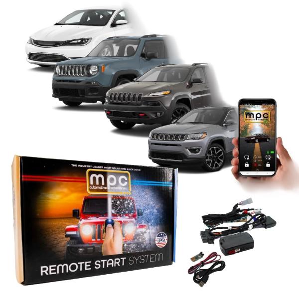商品名: MPC プラグ N プレイ リモートスタート スマートフォンコントロール付き 15-17 クライスラー 200 14-18 ジープ チェロキー 17-18 ジープ コンパス 15-17 ジープ レネゲード プッシュトゥ スタート ...
