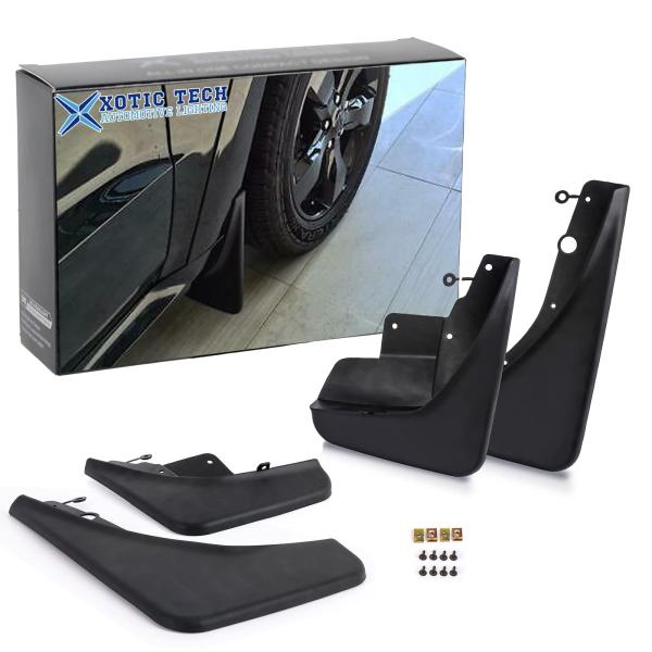 商品名: Xotic Tech マッドフラップ サイドマッドフラップ スプラッシュガード ジープ グランドチェロキー WK2 2011-2020 (OEM 82212019AD、82212020ADの交換) x xotic tech 4PC...