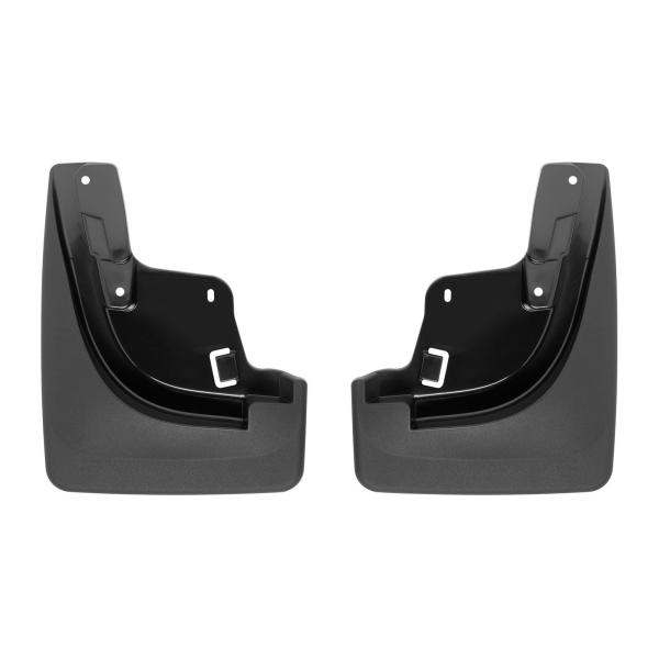 商品名: WeatherTech Custom No Drill Splash Guard MudFlaps for Jeep Grand Cherokee - Front Pair (110123), Black WeatherTech ...
