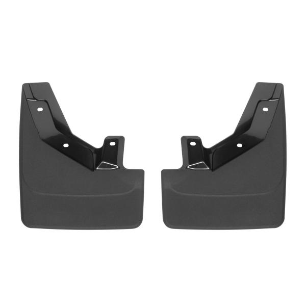 商品名:  WeatherTech Custom No Drill Splash Guard MudFlaps for GMC Yukon XL, Suburban, Tahoe - Front Pair (110126), Blackブラ...