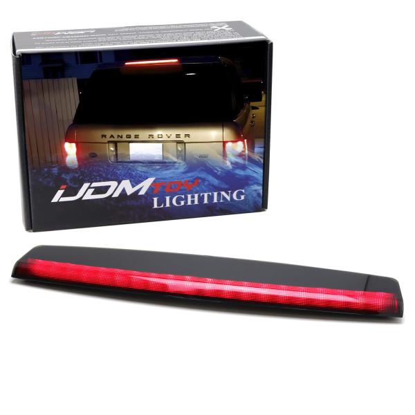 商品名: iJDMTOY OEM仕様 ダークスモークレンズ リアルーフトップ フルLED ハイマウント サードブレーキライトバーアセンブリ 2002-2012 ランドローバー レンジローバー L322に対応 iJDMTOY OEM-Spec...