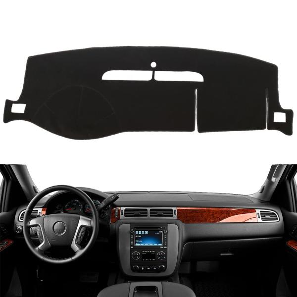 商品名: BLIBLIUNIT ダッシュカバーマット 2007-2014 シボレー タホ アバランチ サバーバン GMC ユーコン/2007-2013 シルバラード LTZ GMC シエラ SLT ダッシュボードカバー カーペットパッド ダ...