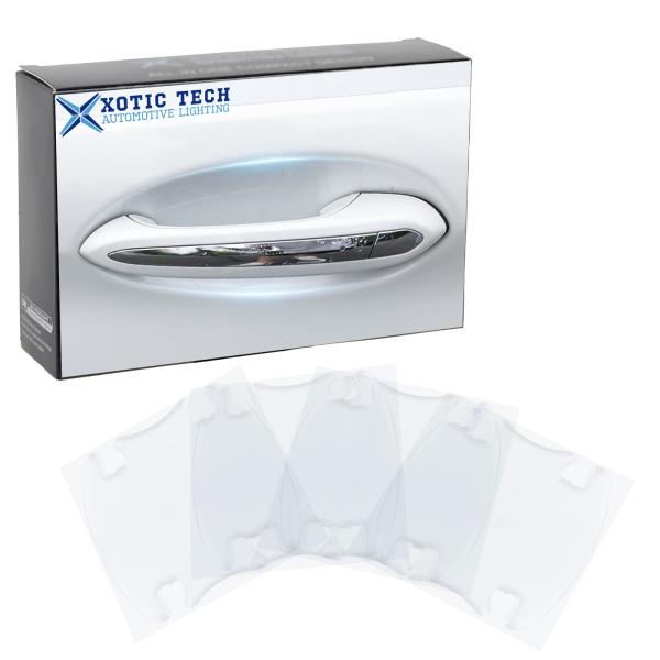 商品名:  x xotic tech 4pcs Car Door Handle Cup Cover Protector Stickers, Ultra Thick Transparent Epoxy, Paint Guard Anti-Sc...