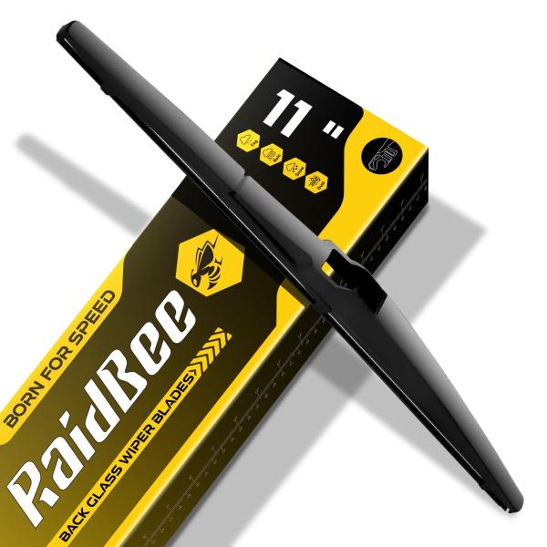 商品名: Raidbee Limpiaparabrisas trasero, limpiaparabrisas trasero de 11 pulgadas para reemplazo de equipo original, compat...