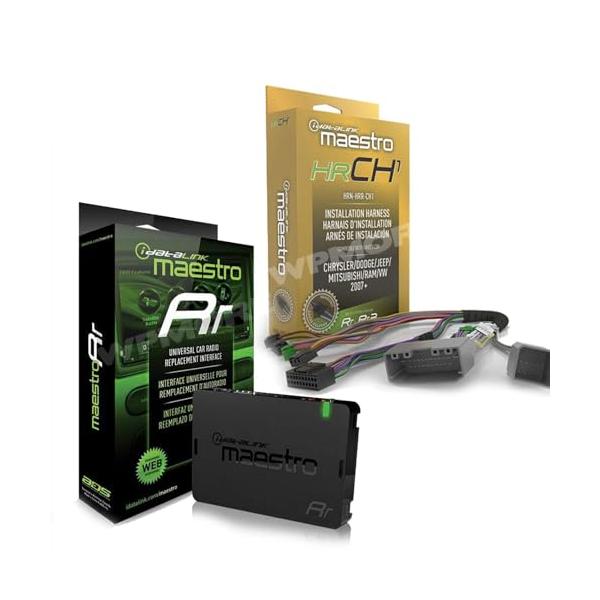 商品名: iDatalink MAESTRO ADS-MRR + HRN-HRR-CH1 Tハーネス セレクトクライスラーダッジジープ 2007年以降用 iDatalink MAESTRO ADS-MRR + HRN-HRR-CH1 T-H...