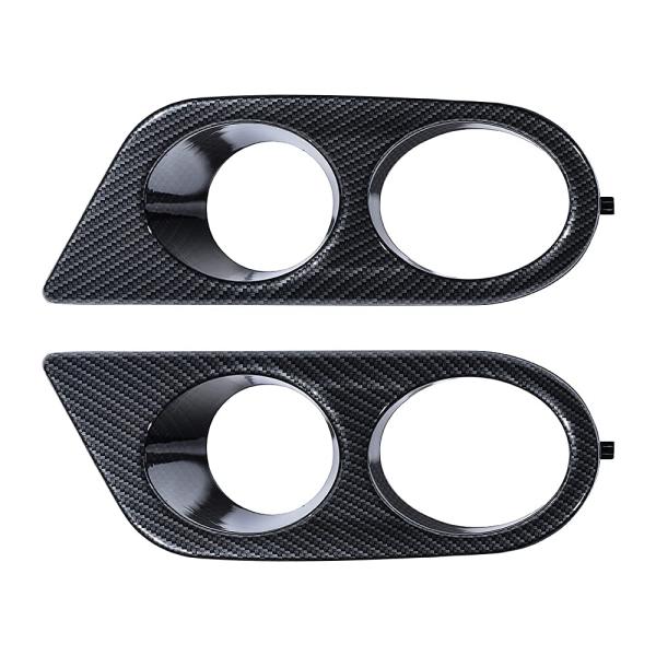 商品名: Astra Depot ハムスタイルエアダクトフォグライトカバー カーボンファイバー交換用 BMW E46 M3 2001-2006 フロント下部バンパーランプフレーム用 Astra Depot Ham Style Air Duc...