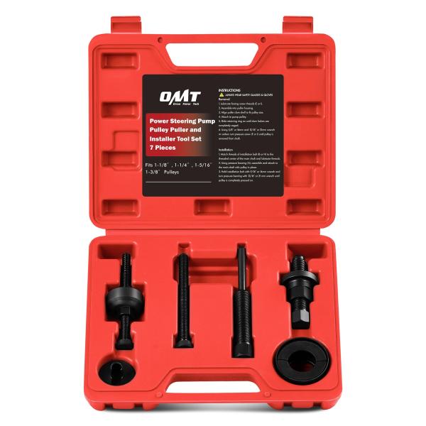 商品名:  Orion Motor Tech Power Steering Pump Pulley Puller Installer Tool Set, Pump Pulley Remover Installer Tools Compati...
