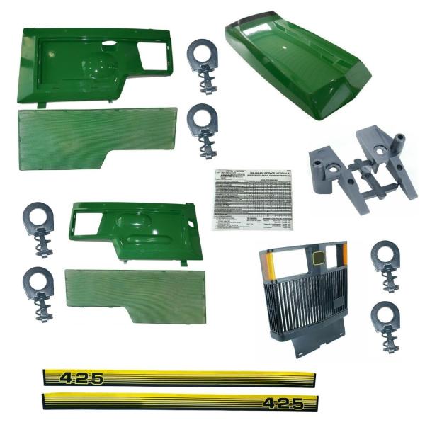 商品名:  Hood/Panel/Decal/Grills/Guide AM128986 AM128983 AM116207 M117468 Compatible With JD 425 low S/Nブランド: Kumar Bros US...