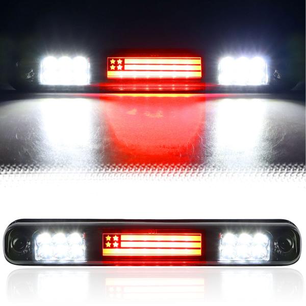 商品名: Tresound 3rd Third ブレーキライト 1988-1999 Chevy/GMC C1500 C2500 K1500 K2500 Silverado BlazerLEDカーゴランプ ハイマウントストップライト (クロー...