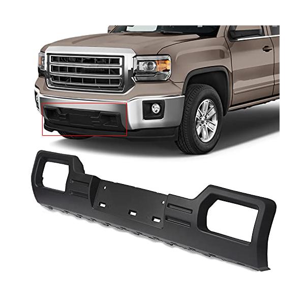 商品名: HECASA フロントバンパー スキッドプレート 2014 2015 GMC Sierra 1500 交換用 22902312 GM1053100 下部カバー 保護 ブラック HECASA Front Bumper Skid Pl...