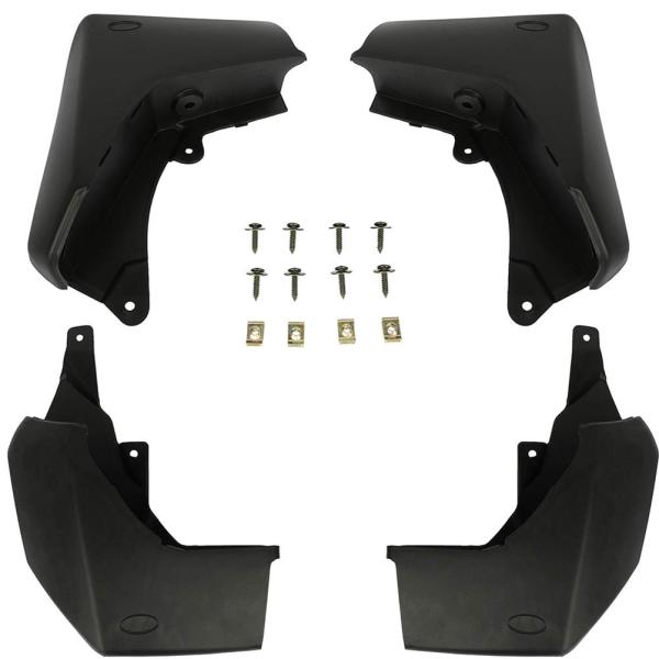 商品名: ECCPP フロントリアスプラッシュガード泥フラップセット ランドローバーディスカバリー3.0L 2014-2016用 ランドローバー LR4 3.0L 2014-2016用 ランドローバー LR4 5.0L 2010-2013 ...