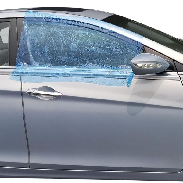 商品名: 自己粘着 クラッシュ 衝突 ラップ - 2.5 ミル ブルー ティンテッド ハイタック (24インチ x 100フィート) Self-Adhesive Crash Collision Wrap - 2.5 Mil Blue Tin...