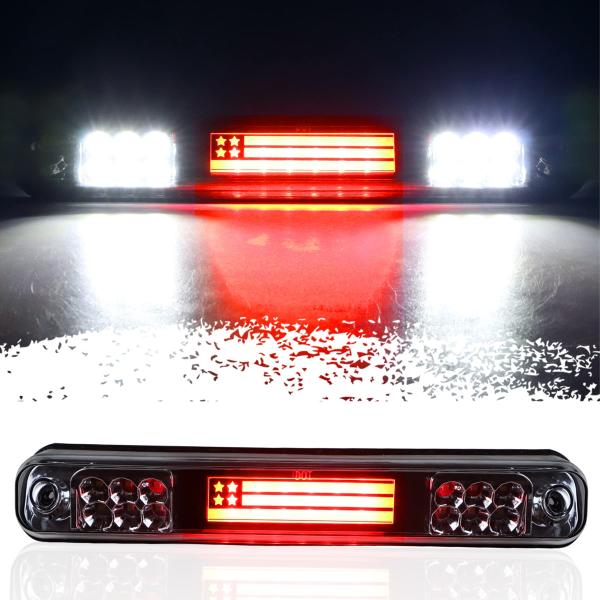 商品名: Dibanyou サードサードブレーキライト 防水 ハイマウントストップライトアセンブリ 1994-1998 Chevy Silverado、1988-1998 Chevy C10 C/K 1500 2500 3500 カーゴライ...