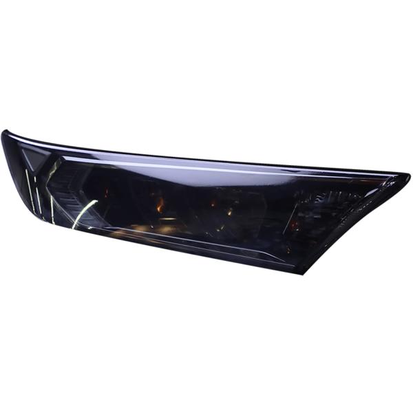 商品名: TOYOTA RAV4 2019-2024用ハイフライングカーアクセサリースモークブラックグロスTPUヘッドライトフォグライト透明ラップ自己粘着フィルムプロテクター2個/セット(RAV4) HIGH FLYING for Toyo...