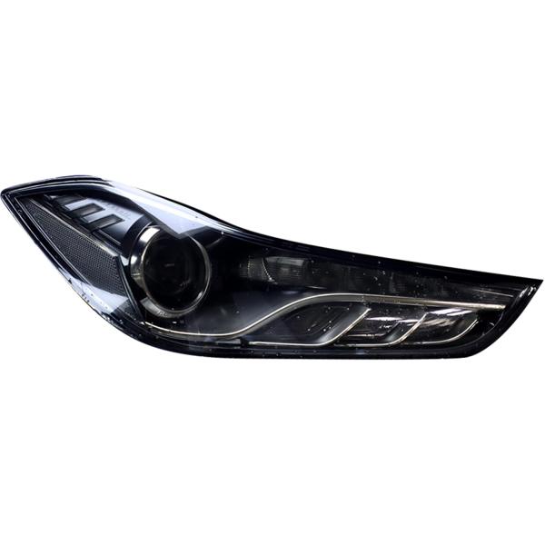 商品名:  HIGH FLYING for Maserati Ghibli 2014-2021 Car Accessories Smoke Black Gloss TPU Headlight Fog Light Transparent Wr...