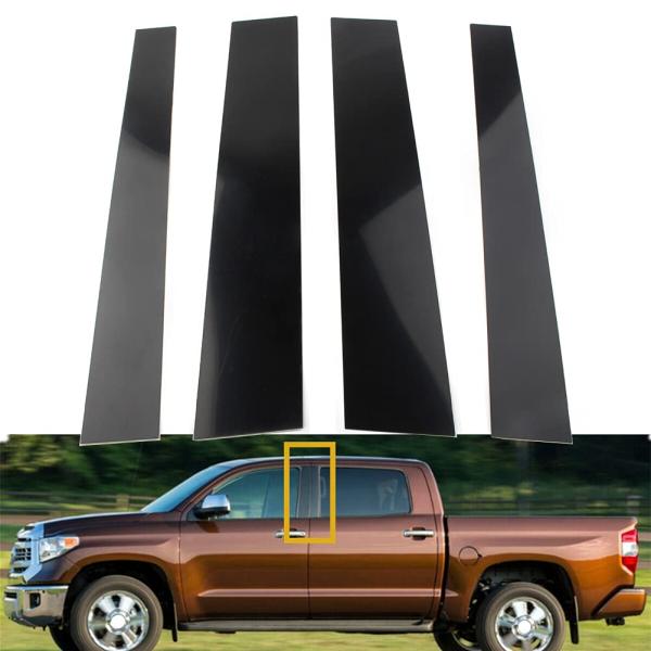 商品名:  Three T Car Auto Side Door Window Pillar Posts Cover Trim for Toyota Tundra 2007-2020ブランド: Three T高さ: 2cm横幅: 9cm奥行...