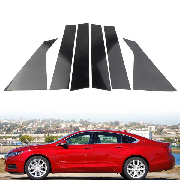 商品名:  FSFY Car Auto Side Door Window Pillar Posts Cover Trim for Impala 2006-2020ブランド: Three T商品サイズ: Impala 2006-2020高さ:...