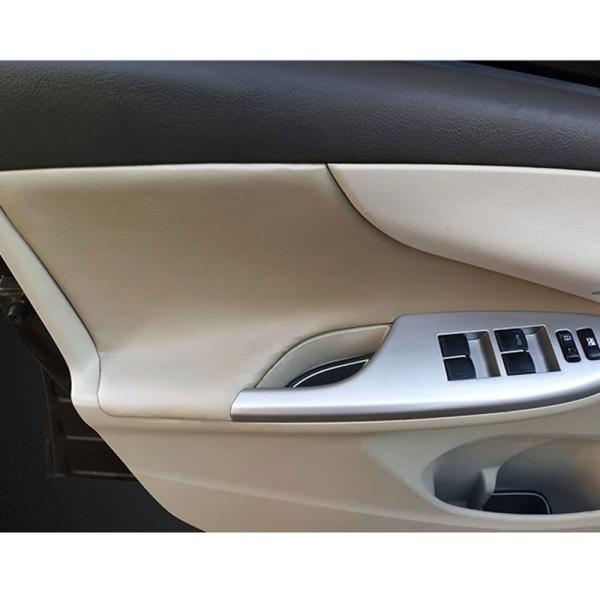 商品名:  SZFKACCESS For Toyota Corolla 2007 2008 2009 2010 2011 2012 2013 Door Panel Cover Replacement Trim Microfiber Leat...
