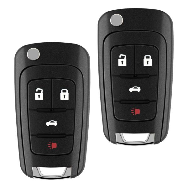 商品名: フリップリモートキーフォブ 4ボタン Chevy Cruze 2011-2016 /Equinox 2010-2019 ビュイックラクロス 2010-2016 GMC Terrain 2010-2019 FCCID:OHT0106...