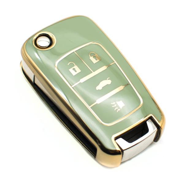 商品名:  FEYOUN Key Fob Cover Compatible with Buick Encore Chevy Chevrolet Camaro Equinox Impala Sonic Trax GMC Terrain Fli...