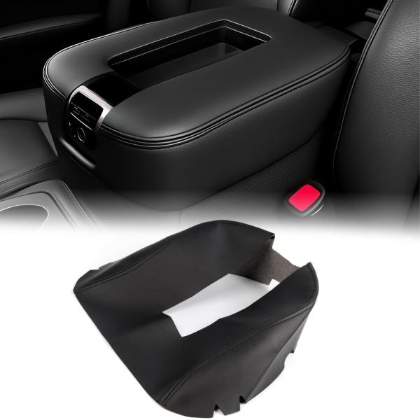 商品名: VRracing アームレストセンターコンソールレザー合成 シボレー タホ、サバーバン 07-13 ブラック(ブラック) GRAND ORANGE Armrest Center Console Leather Synthetic ...