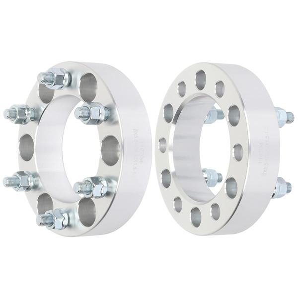 商品名:  Abrillvt 6x5.5 Wheel Spacer 1.5 inch 2PCS Thread Size Thick 12x1.5 Wheel Adapter Compatible for Chevrolet for Colo...