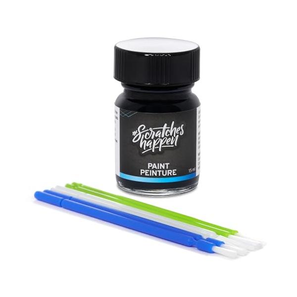 商品名:  ScratchesHappen Exact-Match Touch Up Paint Kit - Nero Assoluto/Nero Ribelle (226571/815/B) for Maserati - Paint On...