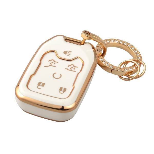 商品名:  OFFCURVE Key Fob Cover with keychain for GMC Yukon/Yukon XL Terrain Acadia Sierra Key Fob Case for Chevy Chevrolet...