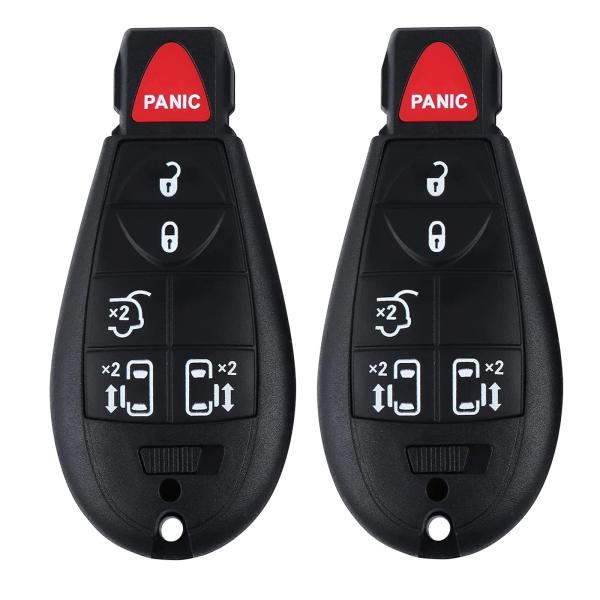 商品名:  6 Buttons Keyless Entry Remote Control Car Key Fob for Chrysler Town and Country 2008-2016 Dodge Grand Caravan 200...