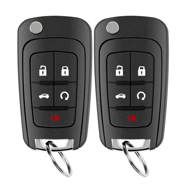 商品名: 5ボタン フリップキーフォブ 交換用 Chevy Equinox Camaro 2010 2011 2012 2013 2014 2015 2016 2017 Cruze Malibu Impala Sonic GMC Terra...