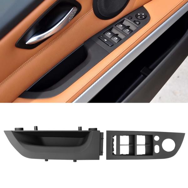商品名: Jaronx Compatible with BMW 3 Series E90 LCI/E91 LCI Driver Side Door Handle 2008-2011, Window Switch Panel Cover Do...