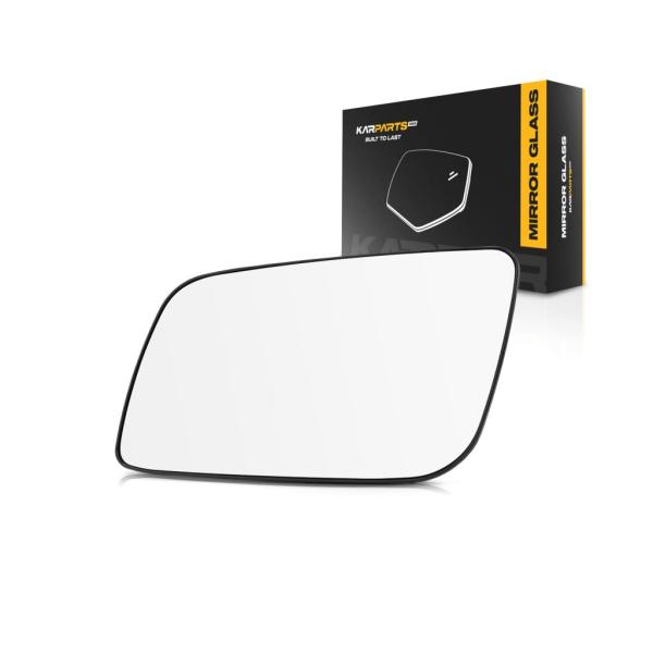 商品名:  For Chevy Astro 1985-2005 Mirror Glass Driver Side | Non-Heated | w/Backing Plate | Flat Glass Type | Below Eyelin...