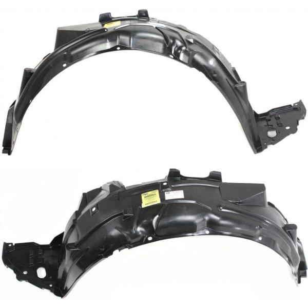 商品名:  For Honda Insight Splash Guard/Fender Liner 2010 2011 Driver and Passenger Side Pair/Set | Front | LX/EX/Base | HO...