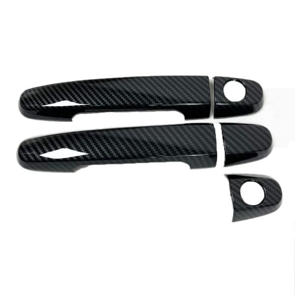 商品名: SZFKACCESS 2005 2006 2007 2008 2009 2010 サイオン tC ハッチバック カーボンファイバー ABS サイドプルドアハンドルカバー トリム SZFKACCESS for 2005 2006 2...