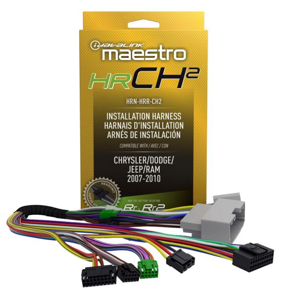 商品名:  iDatalink Maestro HRN-HRR-CH2 Compatible with Jeep, Chrysler and Dodge CH2 Vehicles (2004-10) Plug &amp; Play T-Ha...