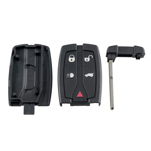 商品名: TOP-VIGOR 3043A-TX9 カーキーフォブシェルケース 5ボタン ノーカット インサートキーフォブケース シェル交換用 ランドローバー フリーランダー ディスカバリー 2対応 TOP-VIGOR Keyless Ent...