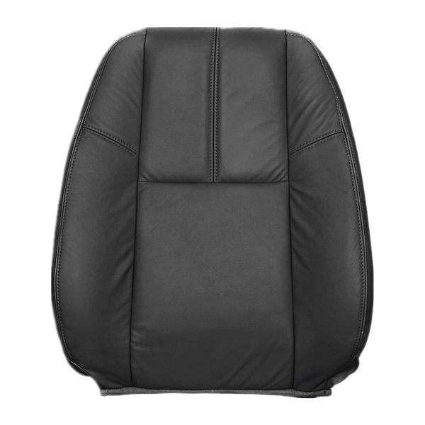 商品名:  SecosAutoparts Front Driver or Passenger Top Lean Back Black Leather Seat Cover Compatible with Chevy Silverado Av...