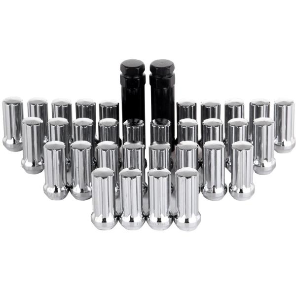商品名:  LSAILON 32 pcs Wheel Lug Nuts +2Keys 14X1.5 Closed for Cadillac,for Chevrolet,for Chrysler,for Ford,for GMC,for Ho...
