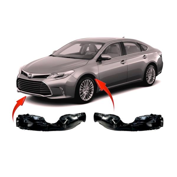 商品名:  FitParts Compatible With Front Left &amp; Right Driver &amp; Passenger Set Pair Fender Liner Toyota Avalon 2013-20...