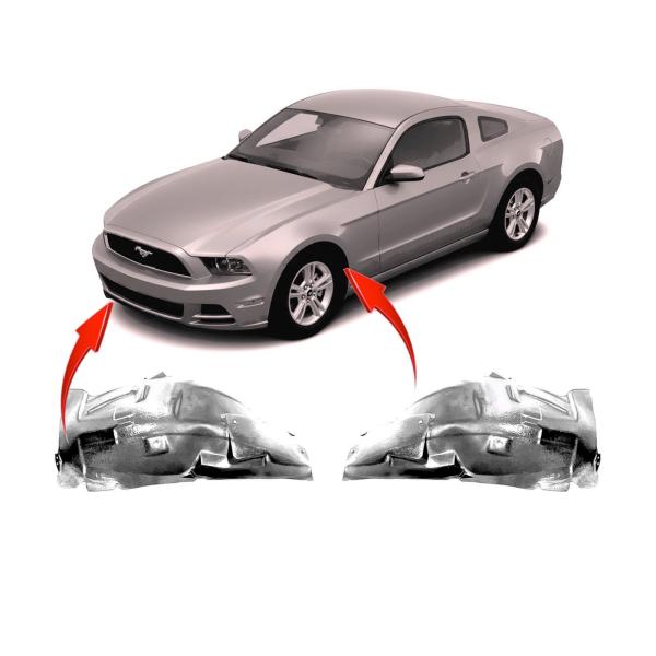 商品名:  FitParts Compatible With Front Left &amp; Right Driver &amp; Passenger Set Pair Fender Liner Ford Mustang 2010-201...
